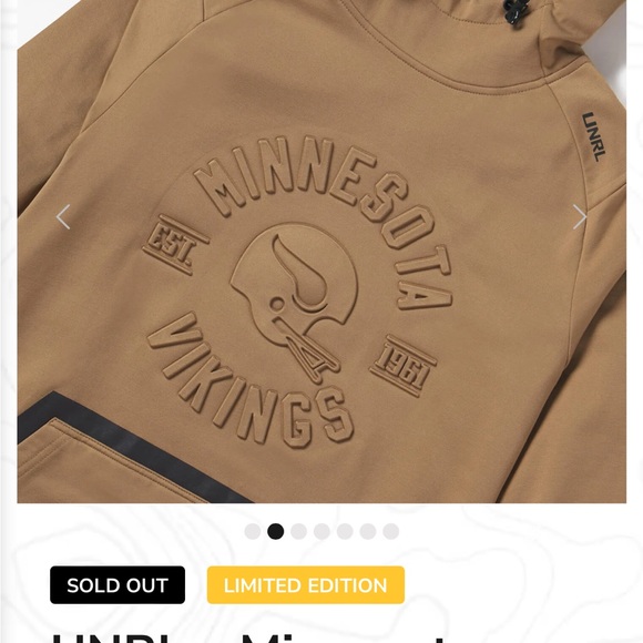 UNRL | Sweaters | Unrl Minnesota Vikings Hoodie | Poshmark